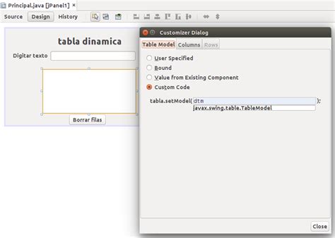 CoderoPro Ingresar Datos En Una Tabla Dinamica Java