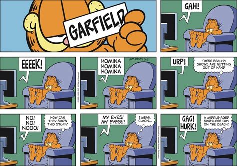 Daily Garfield Comic — Garfield By Jim Davis For Wed 17 May 2023