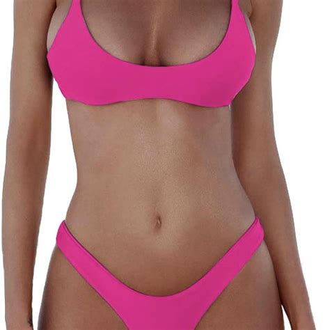 High Cut Thong Bikini Set Depop