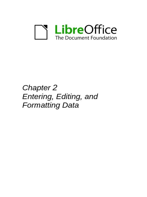 Libreoffice Calc Guide 3 Pdf Spreadsheet Computer Keyboard