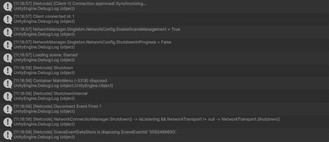 Networkmanager Shuts Down Unexpectedly After Host Loads Scene In Ngo
