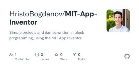 Github Hristobogdanov Mit App Inventor Simple Projects And Games