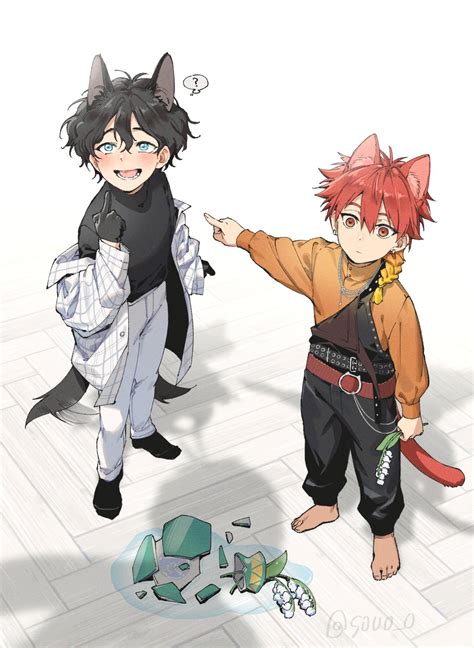 Yamato Endo And Takiishi Chika Wind Breaker Drawn By Soultamashii