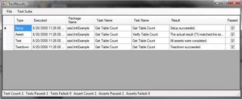 SsisUnit Download Unit Testing Framework For SQL Server Integration
