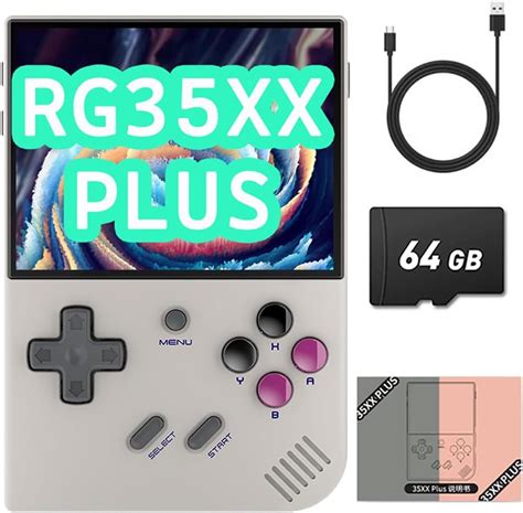 Rg35xx Handheld Emulator 3 5 Inch Ips Retro Games Consoles Classic Hand Held Gaming