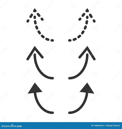 Undo Redo Icon Vector Template Design Illustration Stock Vector