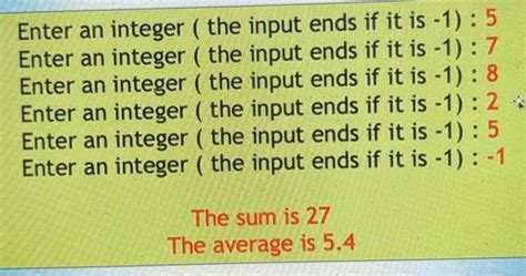 Solved Enter An Integer The Input Ends If It Is 1 5 Chegg Com