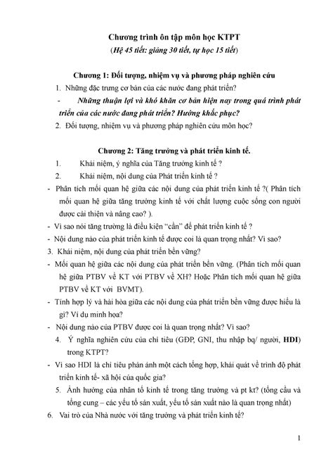 C Ng N T P Ktpt C Ng N T P M N Kinh T Ph T Tri N Ch Ng Tr Nh N T P M N H C Ktpt