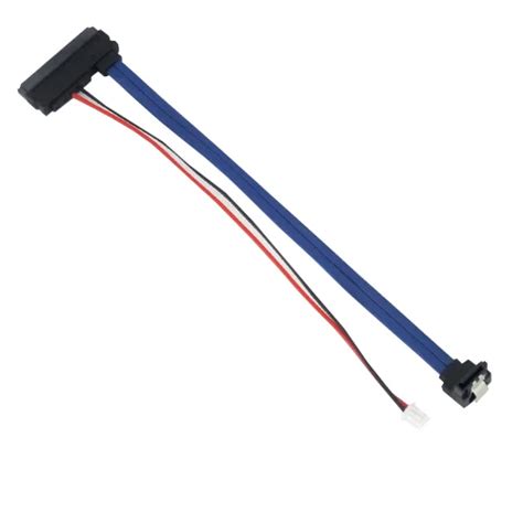 22 Pin Sata Female Cable With 2 Pin Power And Right Angle 7 Pin Sata ...