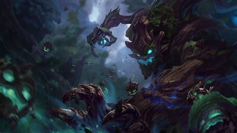 Maokai Lol Splash Art League Of Legends Free 4k Wallpapers 40 000