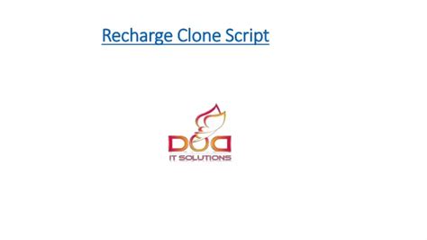 Ppt Recharge Script Mobile Recharge Php And Script Dod