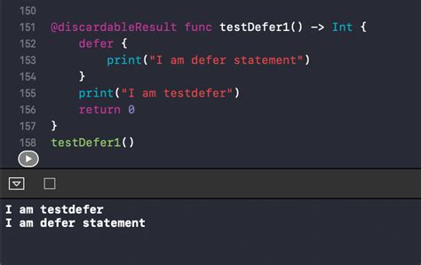 Defer Statement In Swift Swift Is A Very Simple Programming By