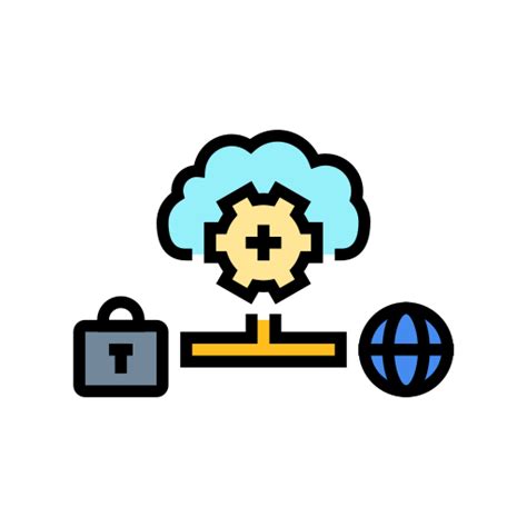 Hybrid Cloud Computing Virtualization Scalability Infrastructure Icon Download On Iconfinder