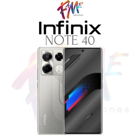 Jual Infinix Note 40 NFC Ram 16GB 8 8 256GB 108MP Helio G99 Ultimate 45W MagCharge Amoled