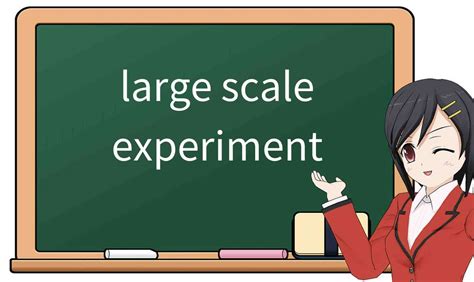 Explicación Detallada De “large Scale Experiment” Significado Uso