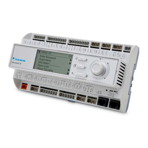 Daikin Microtech I Installation And Maintenance Manual Pdf Download Manualslib