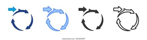 714 Continuous feedback loop 免版税图片库存照片和图像 Shutterstock