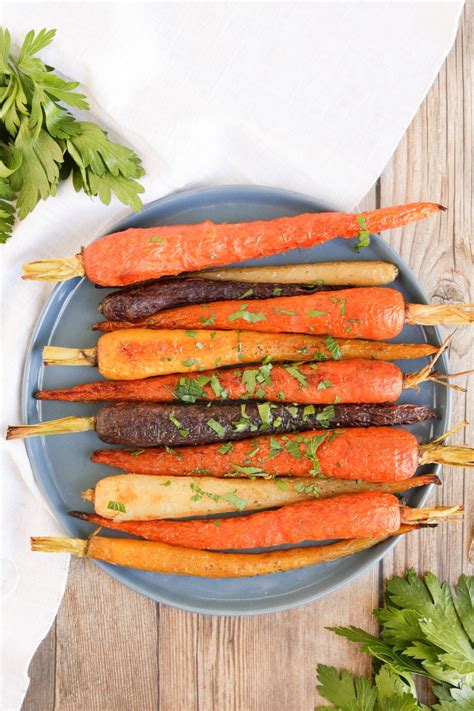 The Best Whole Roasted Rainbow Carrots Fresh Coast Eats