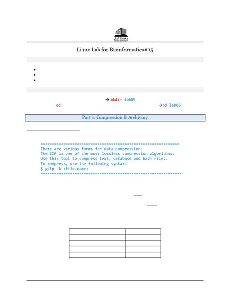 Lab05 Pdf Computer File Data Compression