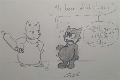 Commission Caught Cat Felix By PingTheHungryFox On DeviantArt