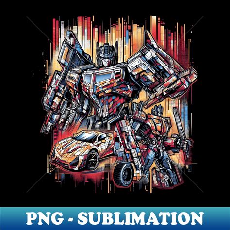 Transformers Sublimation Ready Png File Bold And Eye Catch Inspire Uplift