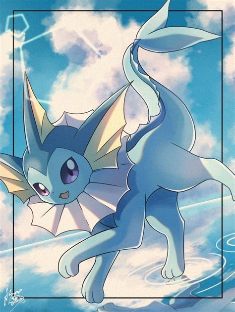 Vaporeon Cute Pokemon Wallpaper Pokemon Eevee Evolutions Pokemon Eevee