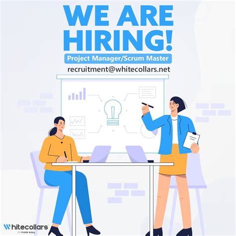 Whitecollars On Linkedin We Are Hiring A Project Managerscrum Master