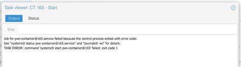Proxmox And Openvz Lxc Issues And Solutions Can Not Start Lxc