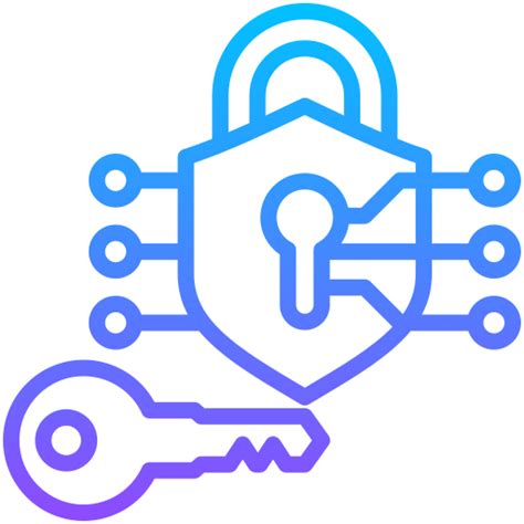 Cryptography Generic Gradient Outline Icon Freepik
