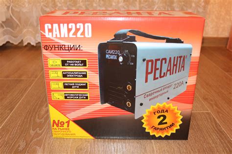 Сварочный аппарат инверторный Ресанта САИ 220. — DRIVE2