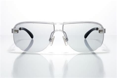 Premium Photo The Clear Vision Eyeglasses Isolated On White Background