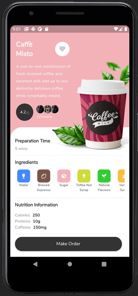 Github Kriss Kross Coffee Shop A Coffee Shop Ui Built With Flutter