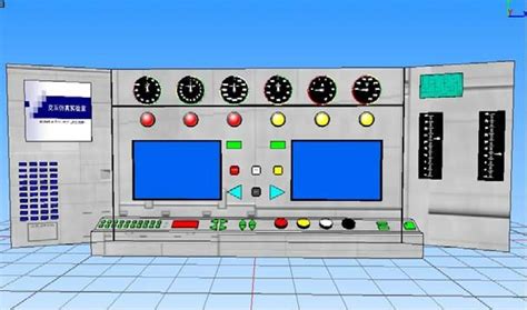 Geometric Model Of A Simplified Control Panel Download Scientific Diagram