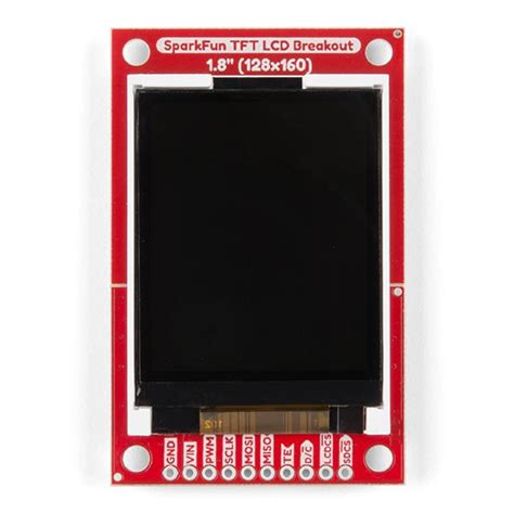Sparkfun Tft Lcd Breakout 18 128x160 Opencircuit