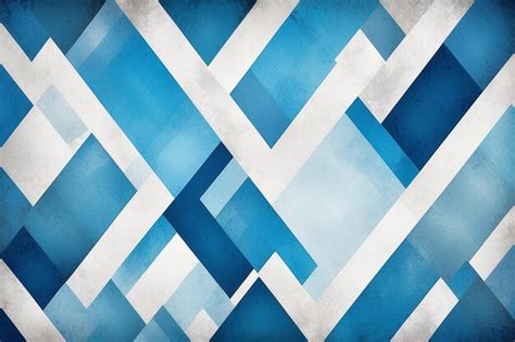 Premium Photo Abstract Blue Background White Striped Pattern And
