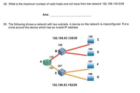 Solved Up To How Many Hosts Can Be Placed In The Subnet Which Answer Transtutors