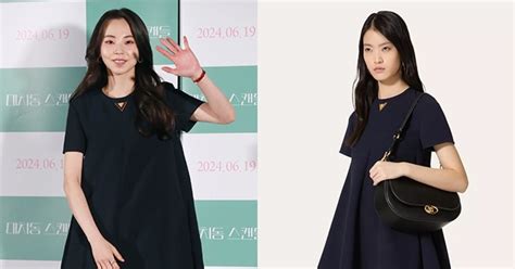 걸친 것만 4790만원…안소희 각선미 드러난 블랙 드레스 룩