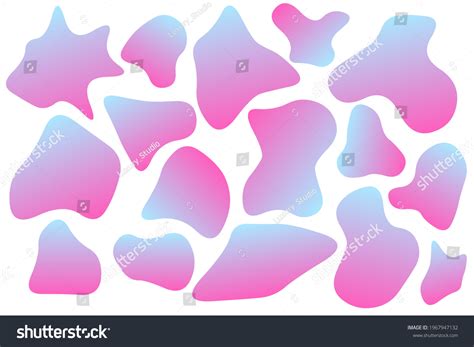 Set Blobs Abstract Shape Organic Banner Stock Vector Royalty Free 1967947132 Shutterstock