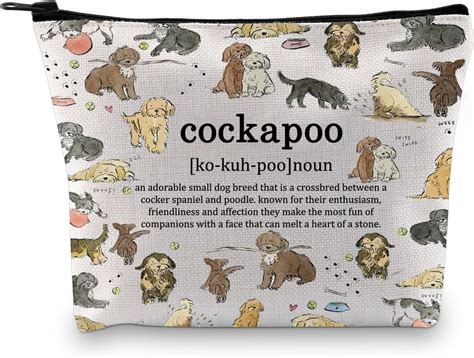 G2tup Cockapoo Lover T Cockapoo Definition Makeup Bag