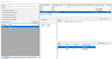 Read Excel Decimal Data With Cdata Community