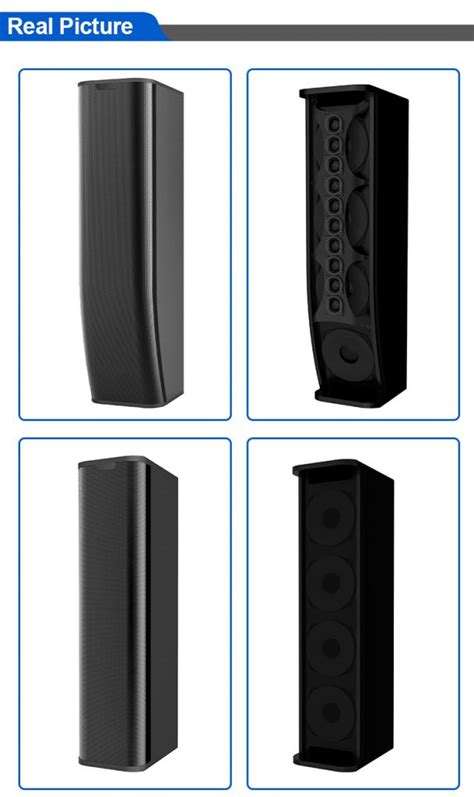 r qp405 r qp405b 2 way waterproof line array column speaker subwoofer