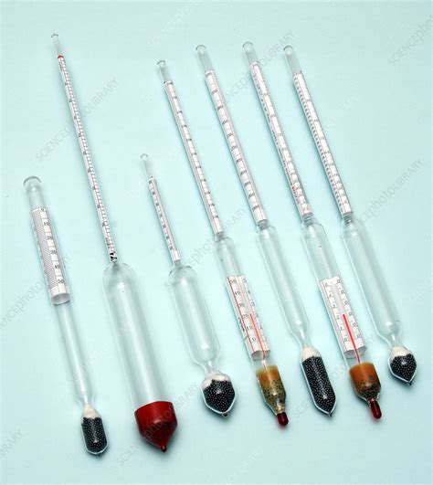 Hydrometers Stock Image C0281257 Science Photo Library