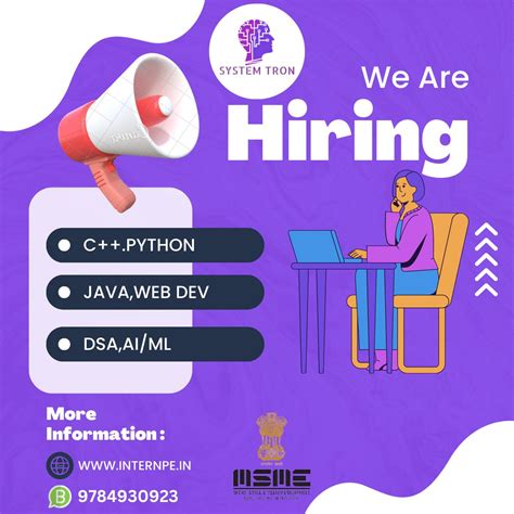 Systemtron On Linkedin Internship Systemtron Internship2023