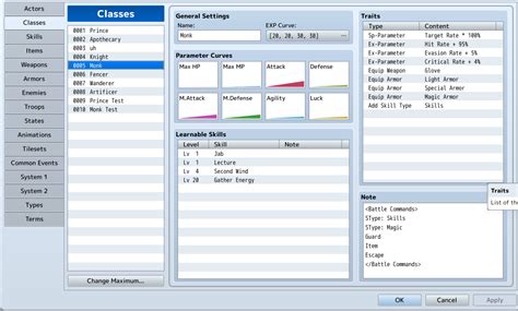 Armor Type Disappearing Rpg Maker Forums