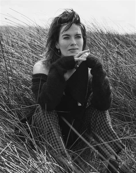 ‘game Of Thrones Star Lena Headey Poses In Fall Styles For The Edit