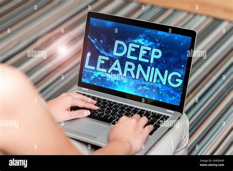 Conceptual Display Deep Learning Word Written On Hierarchical Abstractions Artificial