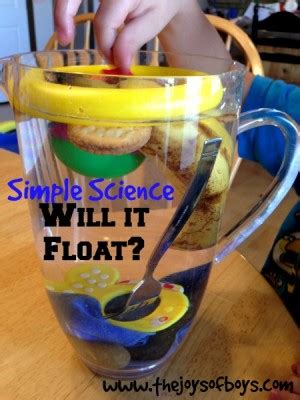 Will It Float Simple Science Experiment With Prediction Chart