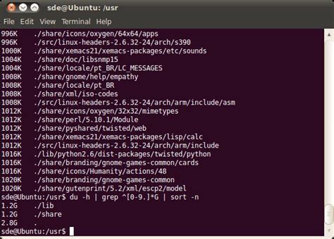 du estimate file space usage linuxlinks
