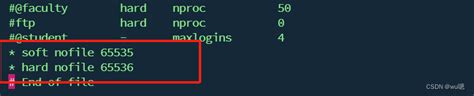 ulimit open files 无法修改 limit 值 不允许的操作 bash ulimit open files 无法