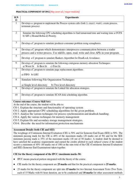 Operating Systems Lab Pdf
